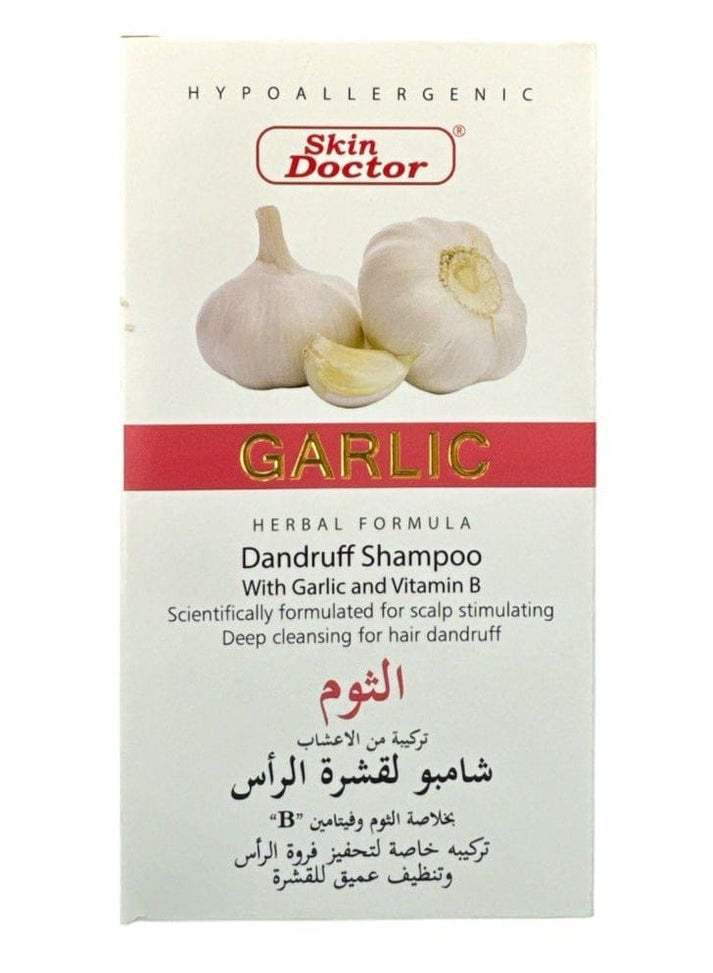 SKINDOCTOR Garlic herbal formula dandruff shampoo 200ml | Buy Online ...